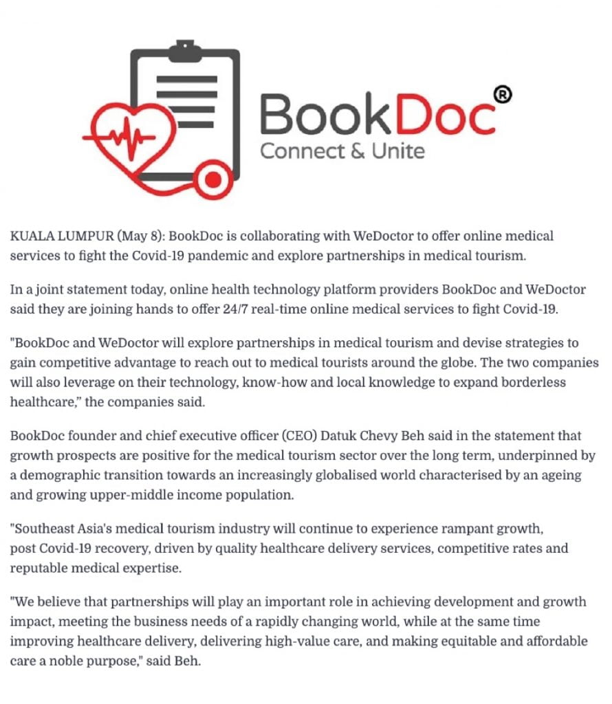 BookDoc featured on The Edge – 2020-05-08 - BookDoc