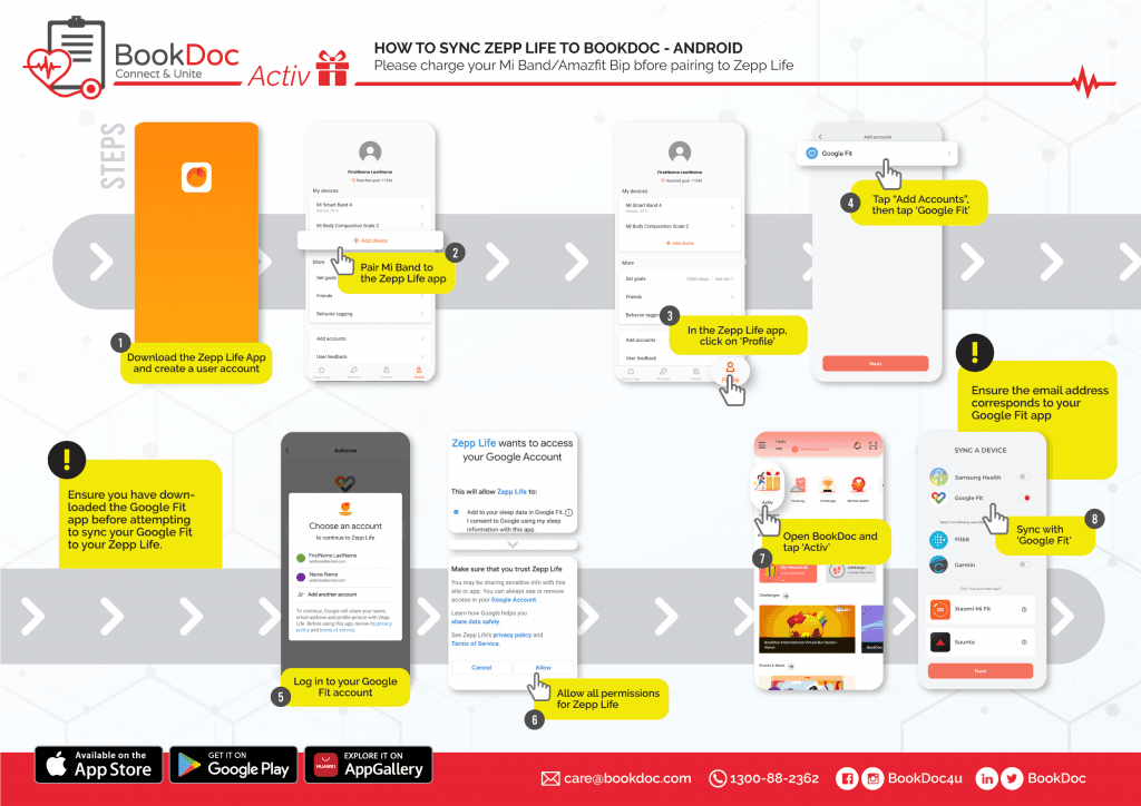FAQs - Zepp Life - BookDoc
