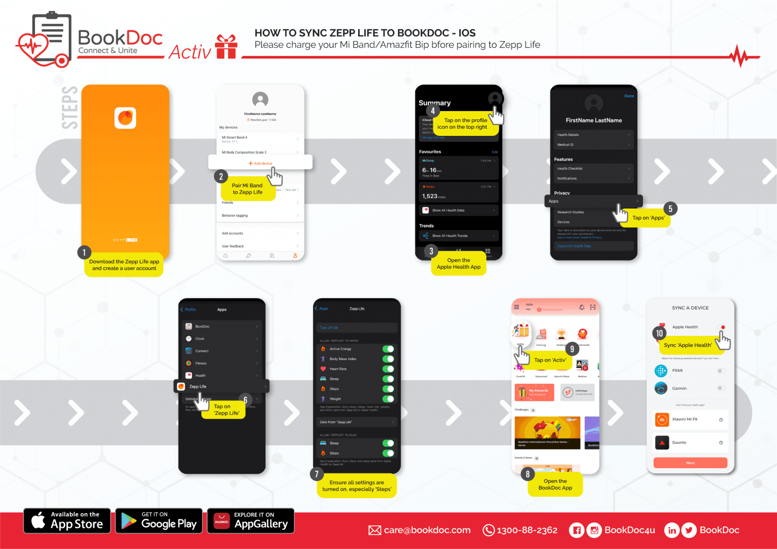 FAQs - Zepp Life - BookDoc